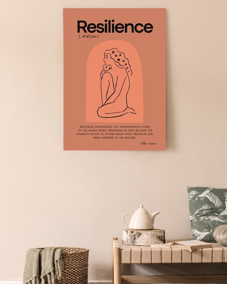 Resilience, Resilience Poster, Resilience, Resilience Wall Art, Home ...