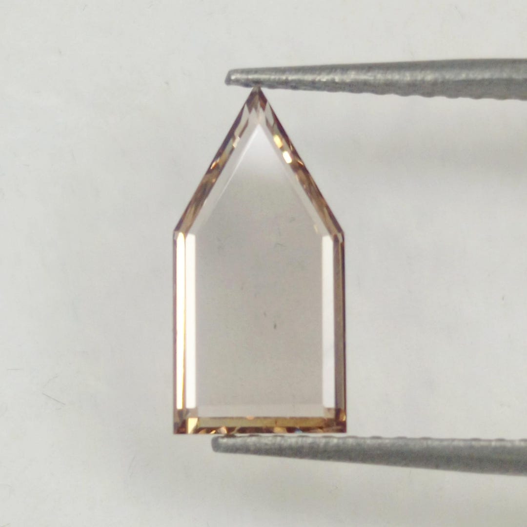 1.25ct | Bullet Portrait Cut Diamond | Brown Color Diamond | Loose ...