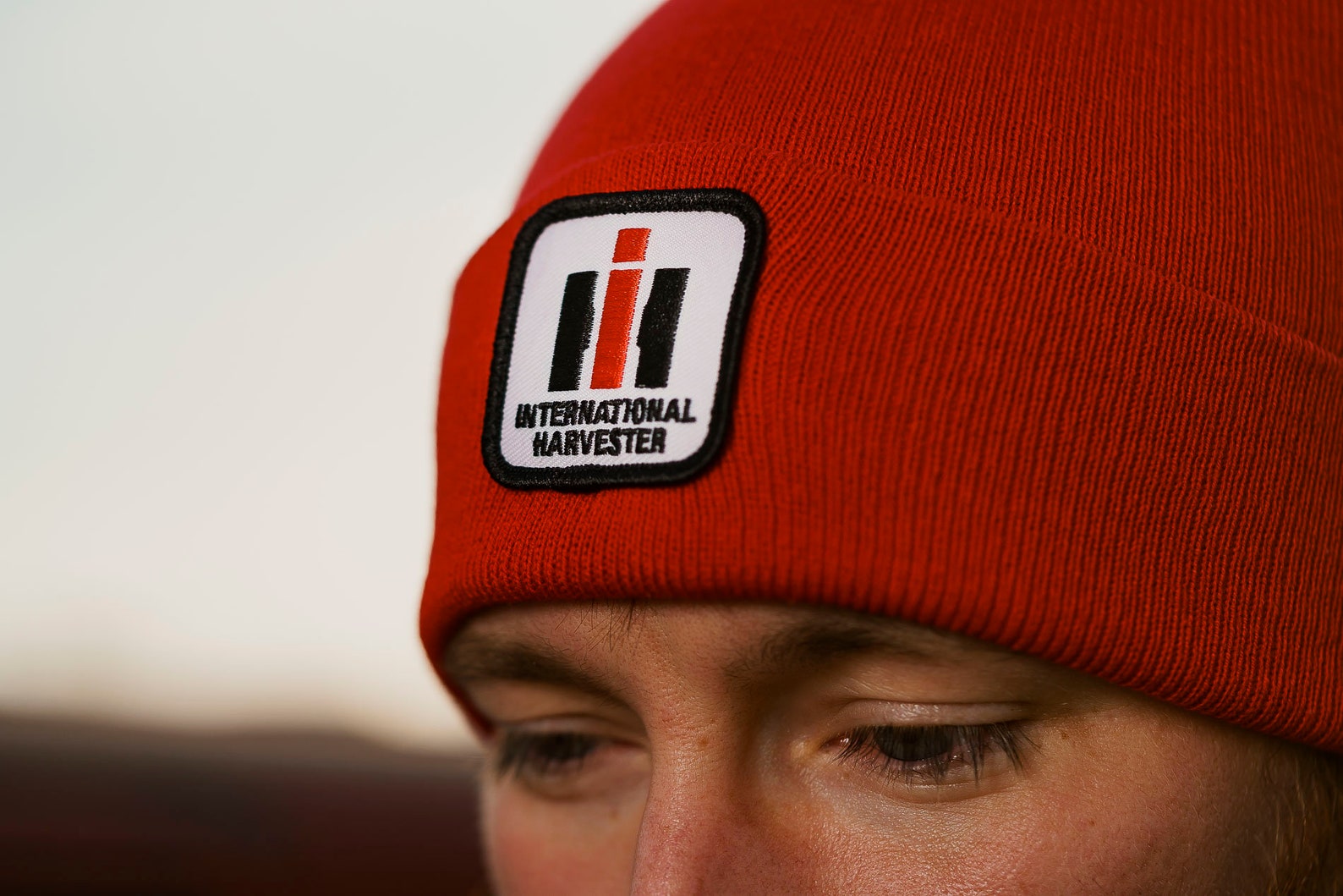 International Harvester Tractor Hat Red Beanie - Etsy