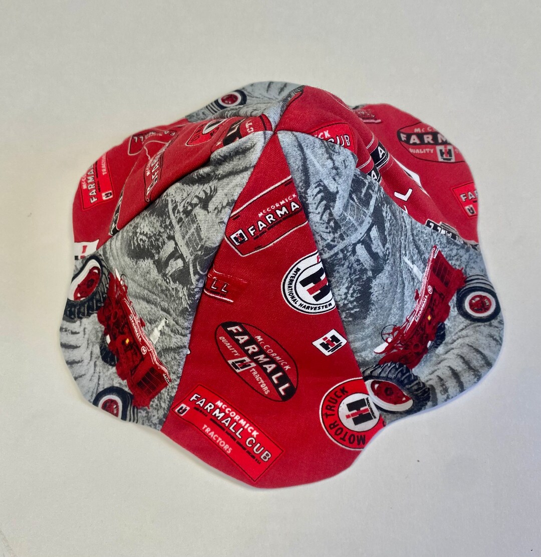 Farmall Sun Hat , Gray Tractors and Red Logos Newborn-6month - Etsy
