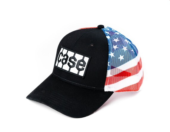 Case Tread Logo Hat Flag Mesh Back | Etsy