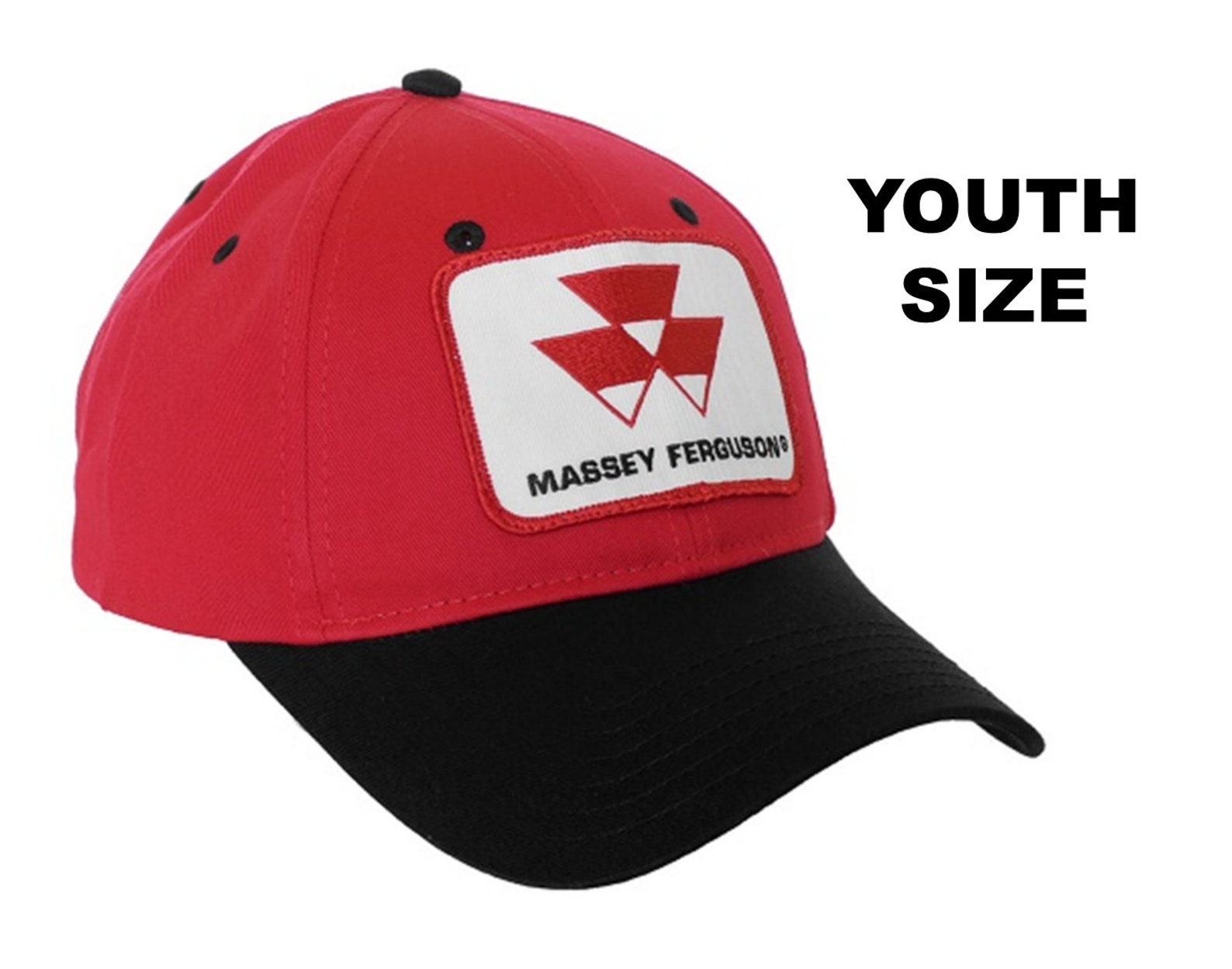 Massey Ferguson Tractor Logo Hat Youth Size Etsy