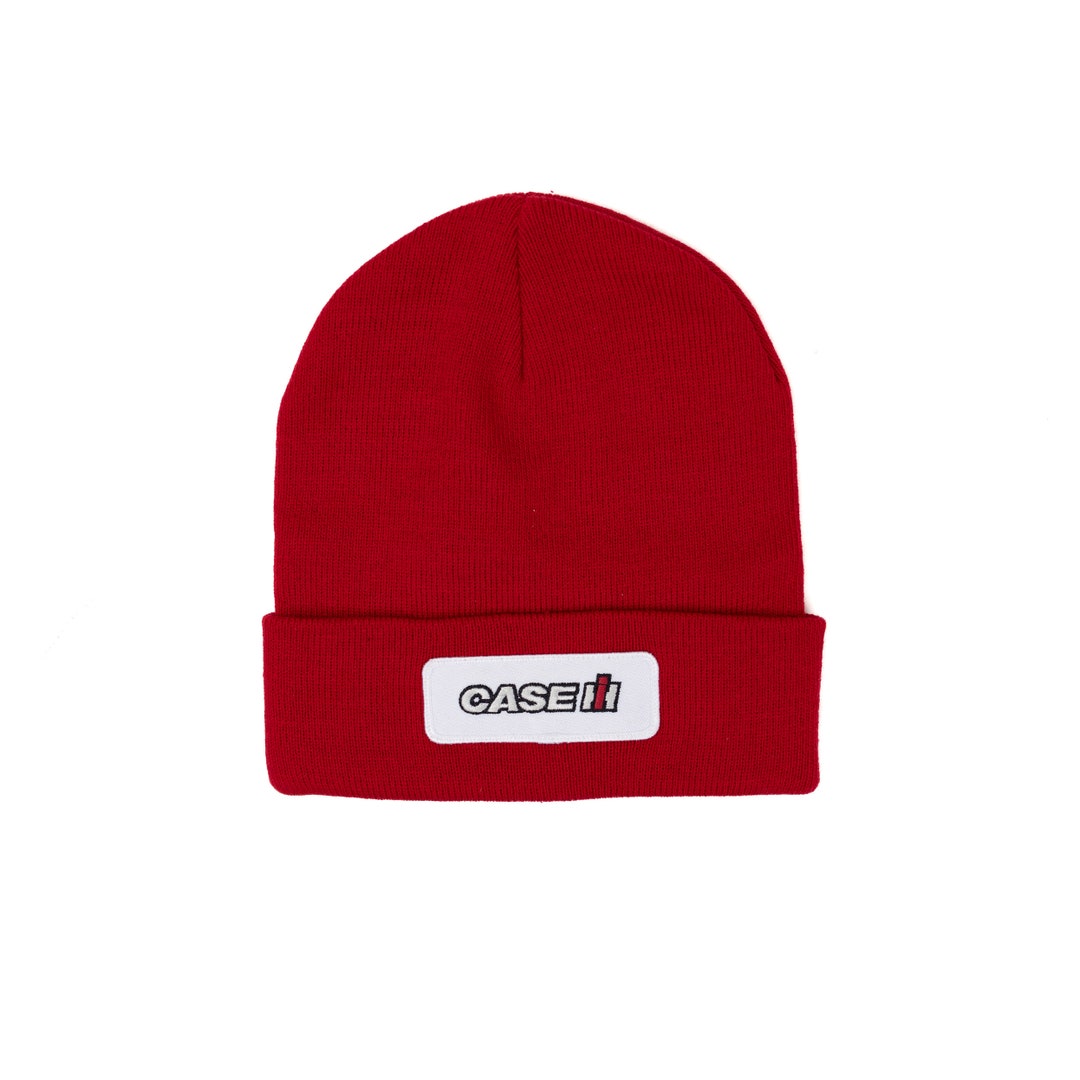 Caseih Tractor Logo Hat, Red Beanie - Etsy