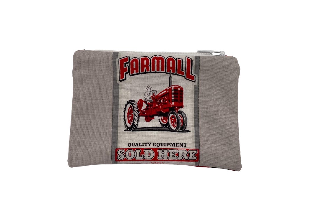 IH Farmall Tractor Zipper Pouch - Etsy