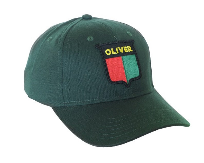 Oliver Tractor Logo Hat, Green, Vintage Split-shield Logo - Etsy