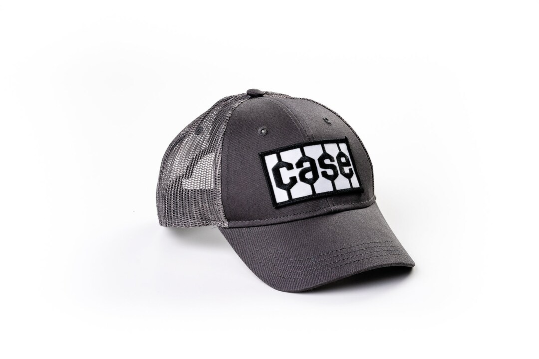 Case Tractor Hat, Tread Logo, Gray Mesh, Youth to Adult Size - Etsy