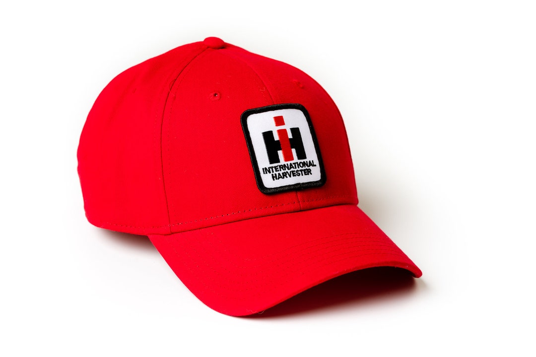 International Harvester IH Logo Hat Solid Red - Etsy