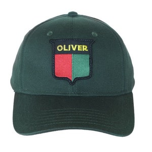 Oliver Tractor Logo Hat, Green, Vintage Split-shield Logo - Etsy