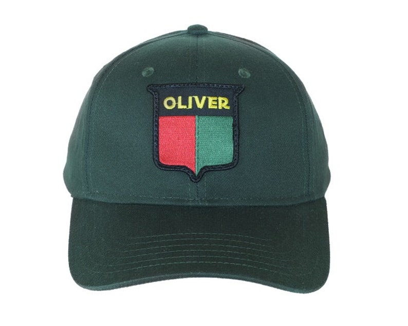 Oliver Tractor Logo Hat, Green, Vintage Split-shield Logo - Etsy