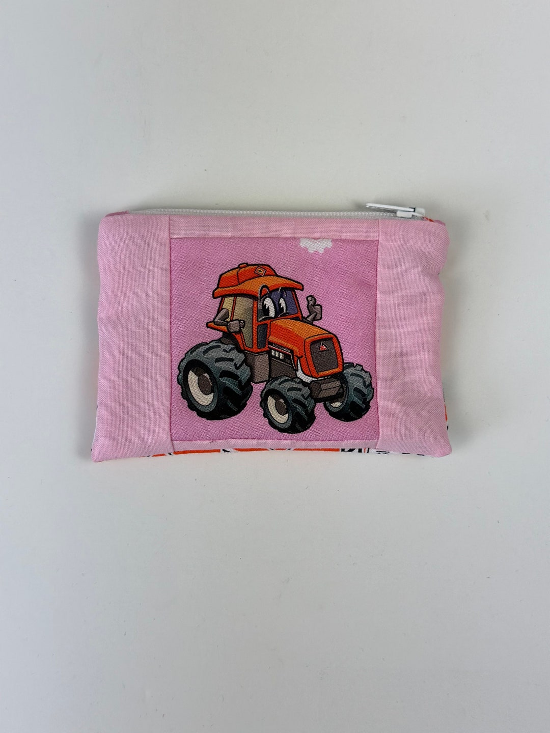 Allis Chalmers Tractor Zipper Pouch, Pink - Etsy