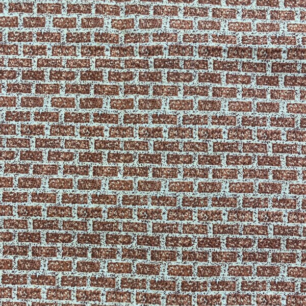 Brick Print Fabric - Etsy