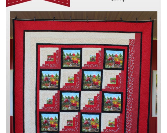 Quilt Pattern Download: Classic Tractors Quilt Pattern, Perfect for ...