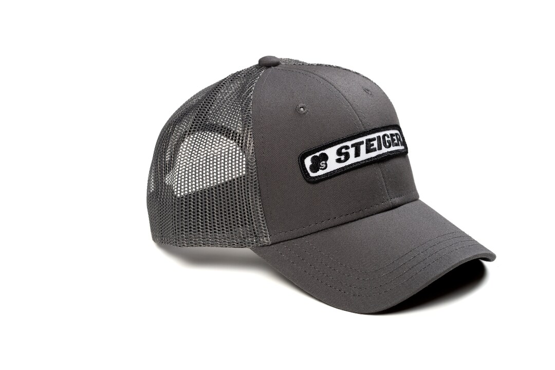 Youth-size Steiger Tractor Logo Hat, Gray Mesh - Etsy