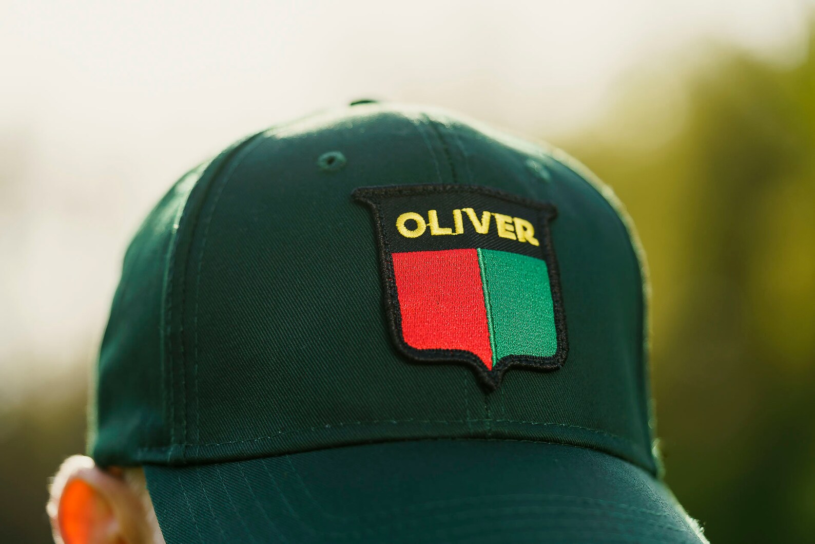 Oliver Tractor Logo Hat, Green, Vintage Split-shield Logo - Etsy