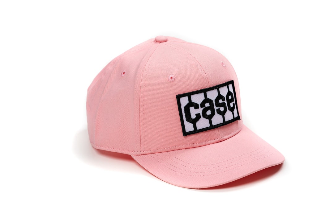 Youth-size Case Tread Logo Hat, Solid Pink - Etsy