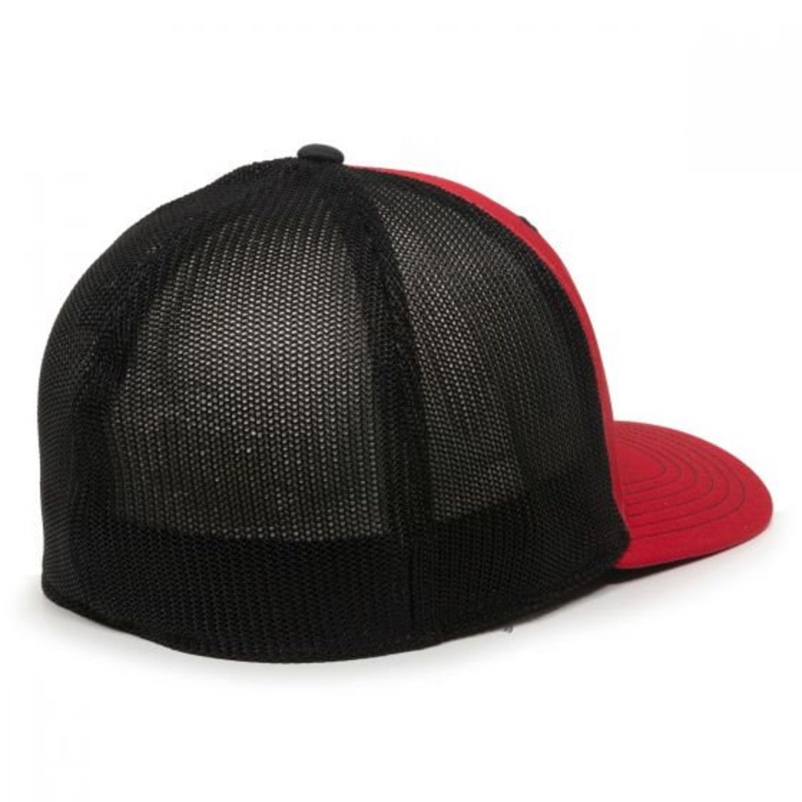 Massey Ferguson Hat Fitted Redblack Etsy
