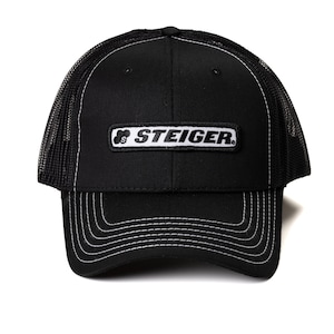 Steiger Tractor Logo Hat, Black Mesh - Etsy