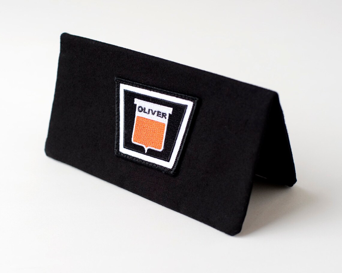 Oliver Tractor Logo Checkbook Cover, Keystone Logo - Etsy