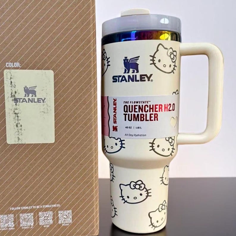 Personalized Hello Kitty 40oz Insulated Tumbler, Custom Name Stainless ...