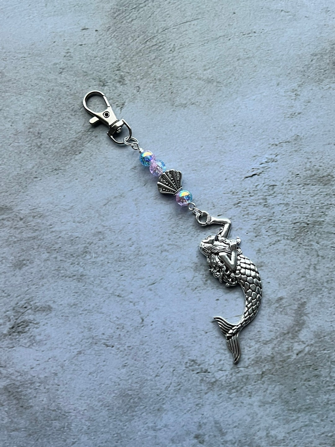 Mermaid Gift Her, Mermaid Keychain - Etsy