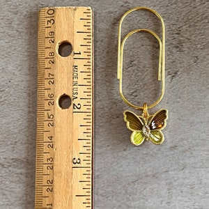 Paperclips With Butterflies Charms - Etsy