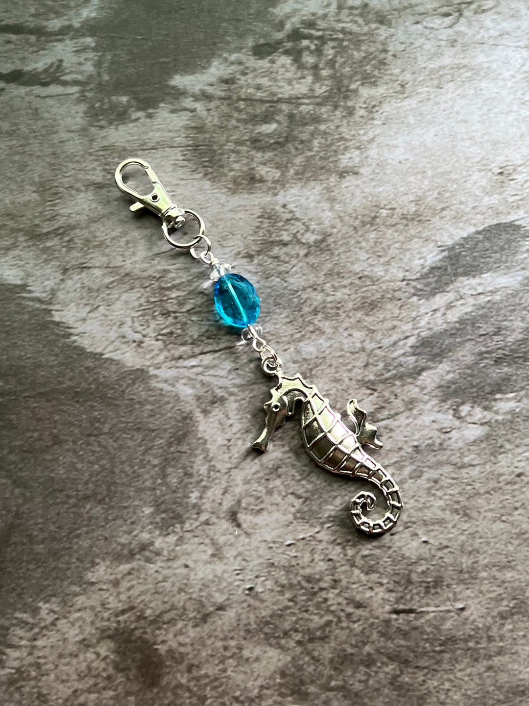 Seahorse Bag Charm, Seahorse Gift - Etsy