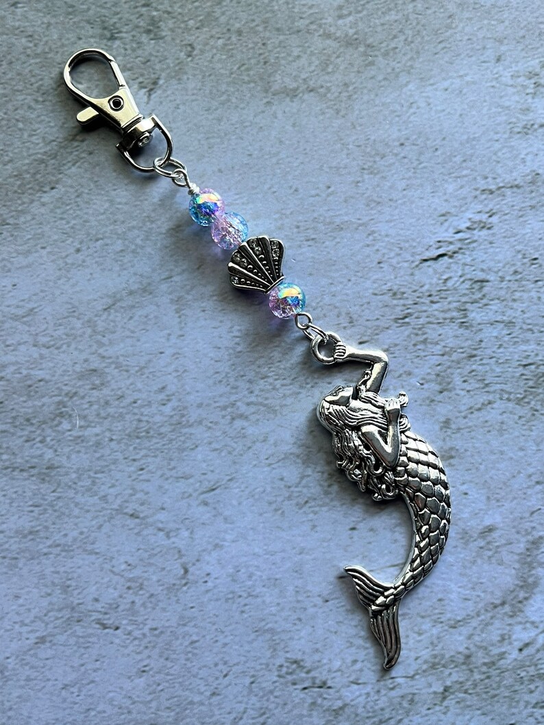Mermaid Gift Her, Mermaid Keychain - Etsy