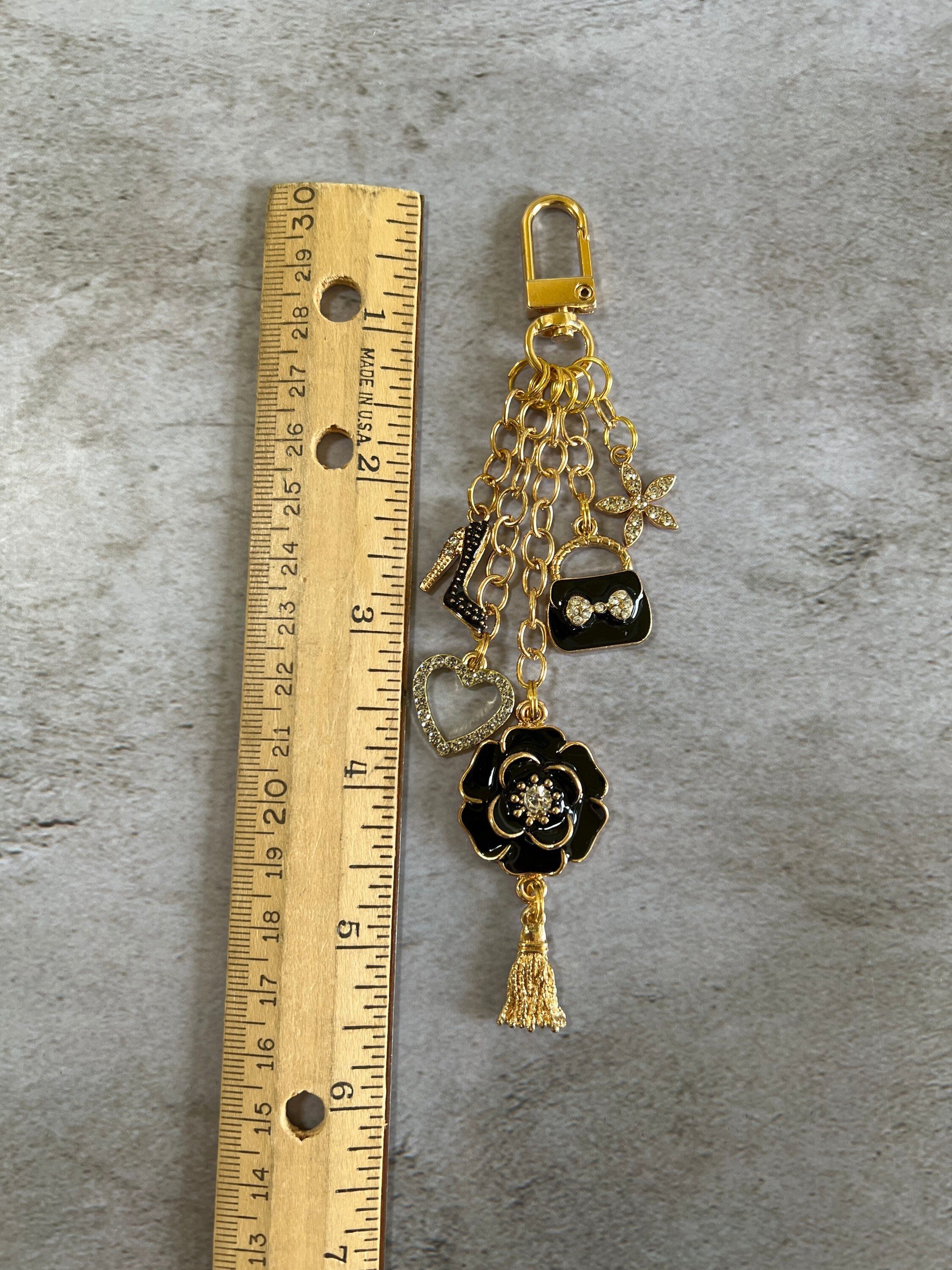 Handmade Gift Purse Charm With Fashion Charms - Etsy