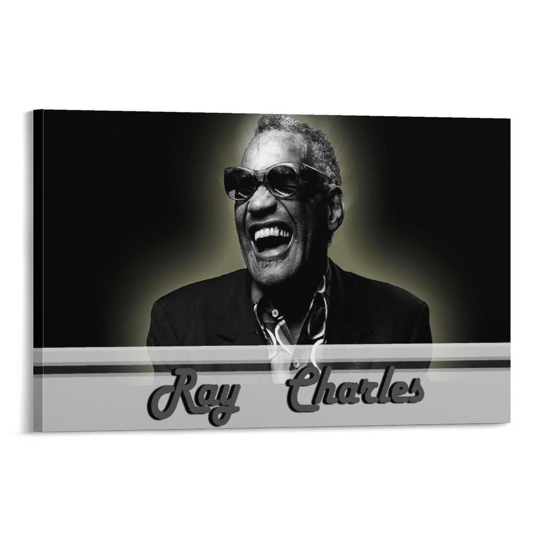 Famous Quotes by Ray Charles Poster Canvas Wall Art Posters for Room ...