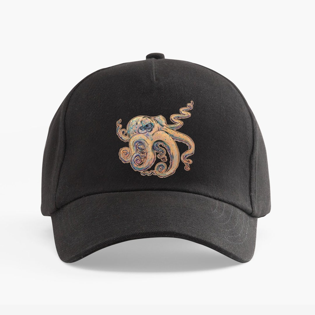 Octopus Baseball Hat - Etsy