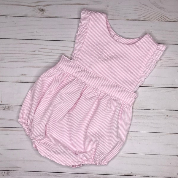 Pink Baby Romper - Etsy