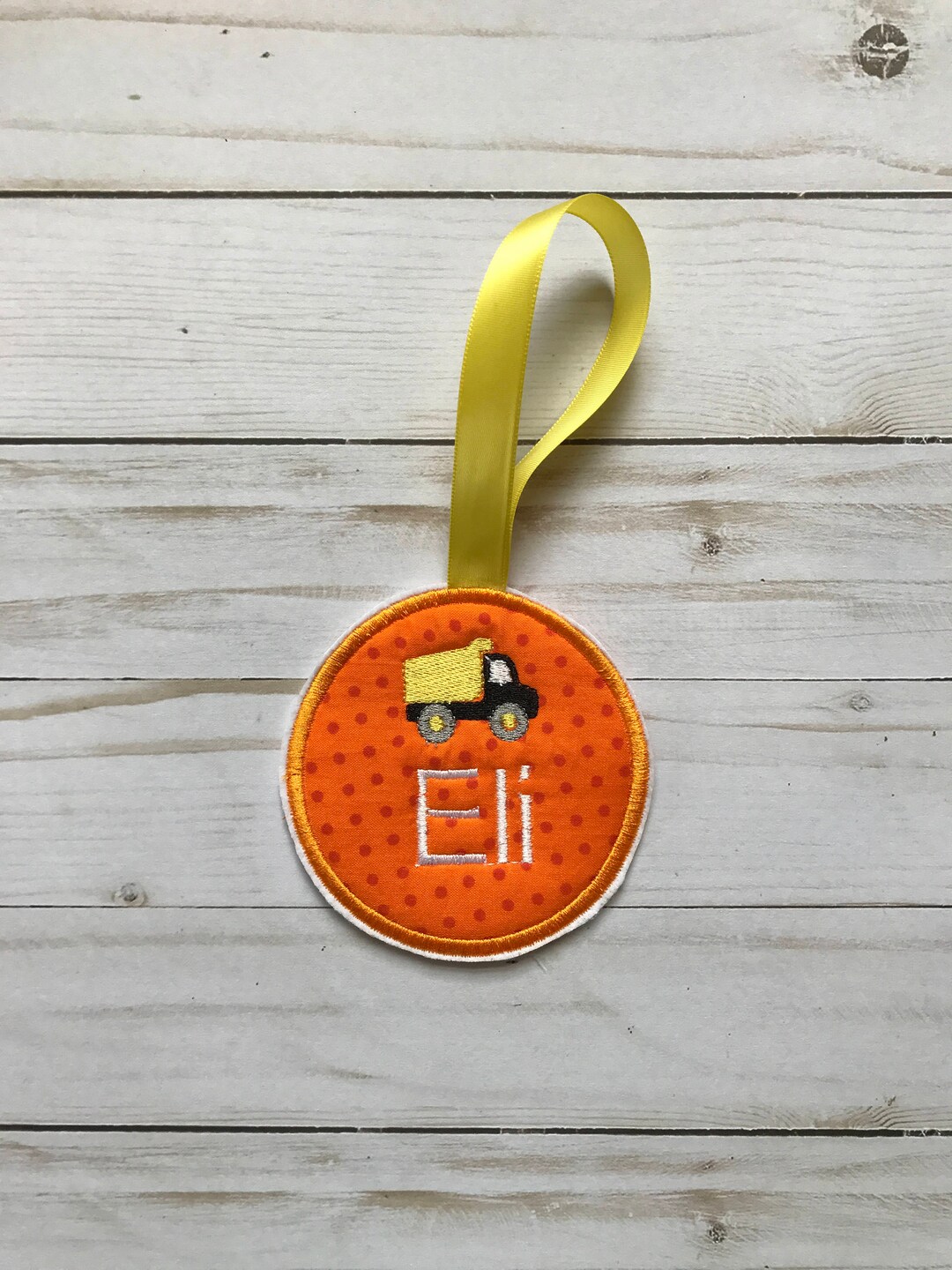 Dump Truck Name Tag / Construction Truck Name Tag / Dump Truck - Etsy