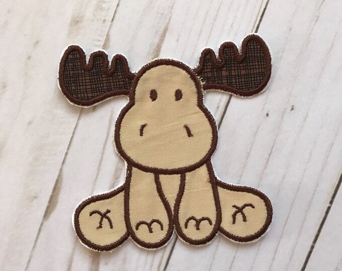 Embroidered Moose Patch/ Applique/ DIY - Etsy