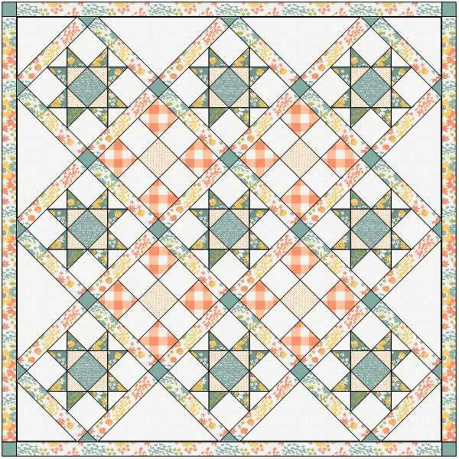 Star Baby Star Quilt Pattern PDF Instant Download Baby/crib | Etsy