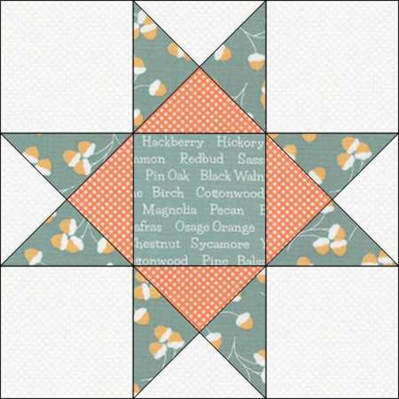 Star, Baby Star Quilt Pattern PDF Instant Download Baby/crib Size Easy ...
