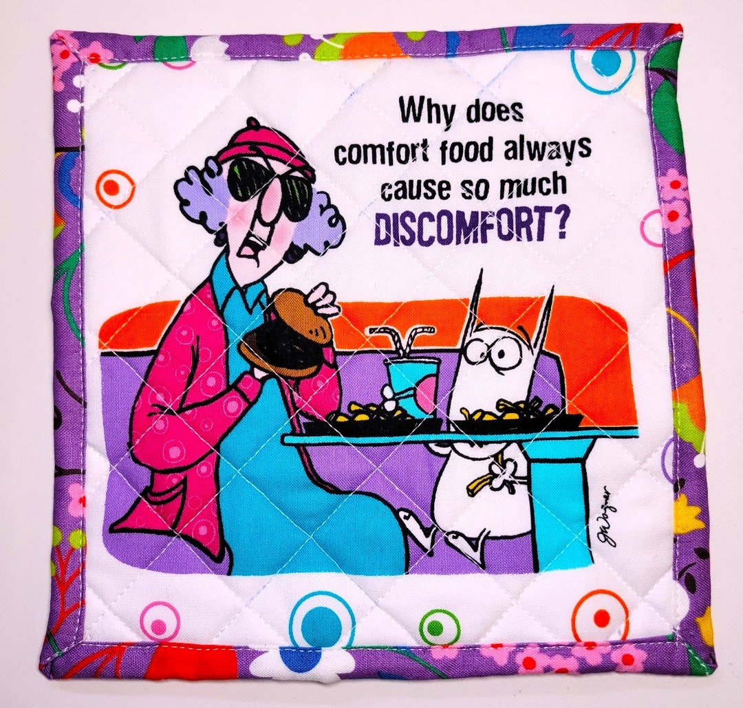 MAXINE Caracter Quilted HOT PADS for Sale Mug Rugs, Hot Pads, Gifts ...