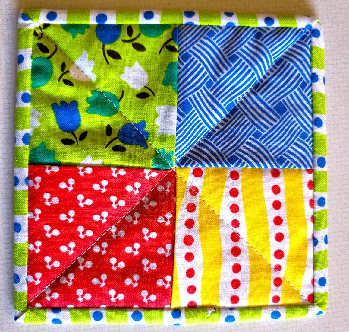 MAXINE Caracter Quilted HOT Pad and COASTER for Sale Mug Rugs, Hot Pads ...