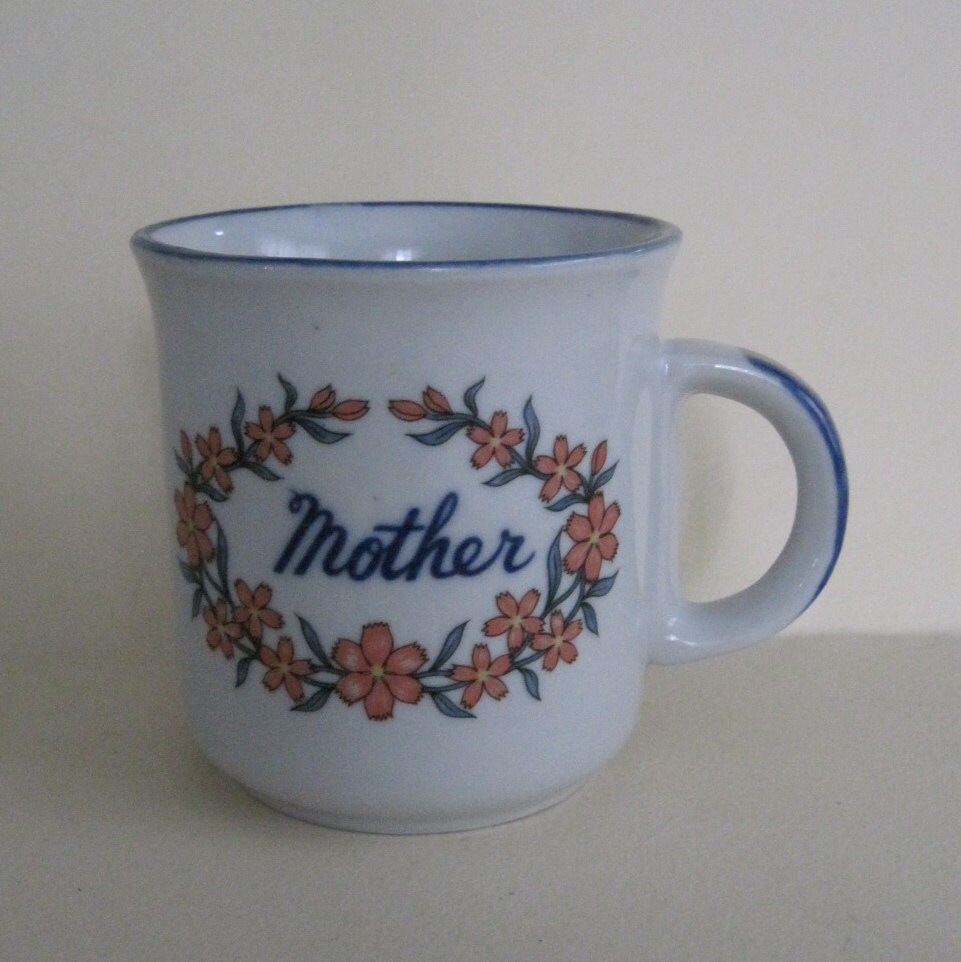 Vintage Mother Coffee Mug Etsy