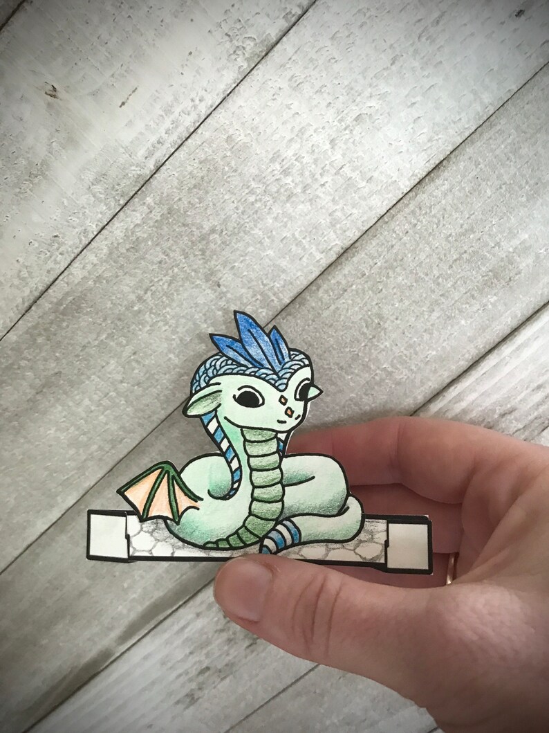 Dragon Paper Doll, Printable Coloring Page, Digital Download - Etsy
