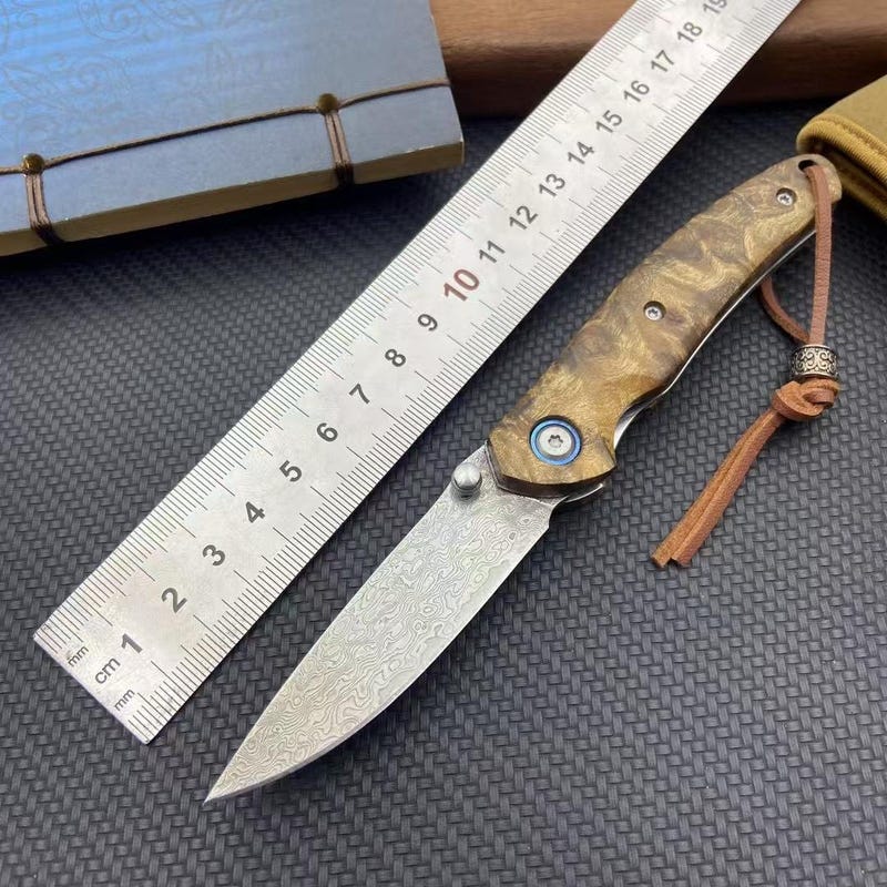 Folding Burl Knife - Etsy