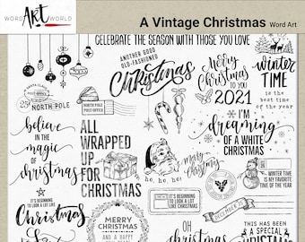 Digital and Printable Overlay Word Art Set - Instant Download - the ...