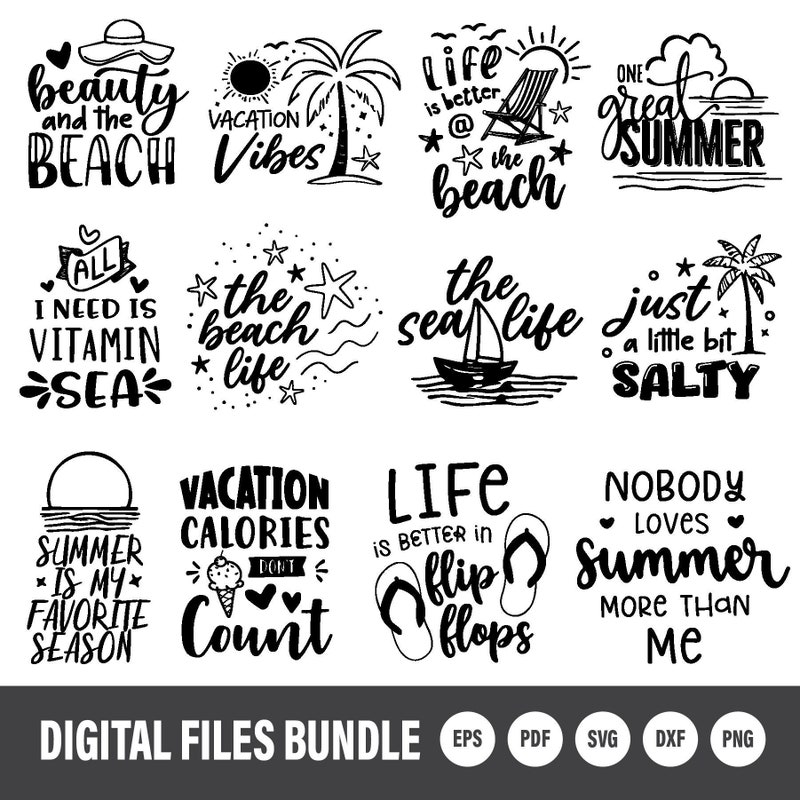 Beach Word Art - Etsy