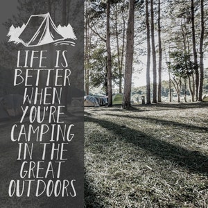 Digital and Printable Overlay Word Art Set Instant Download the Camp ...