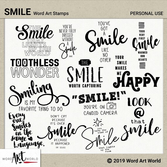 Smile Word Photography