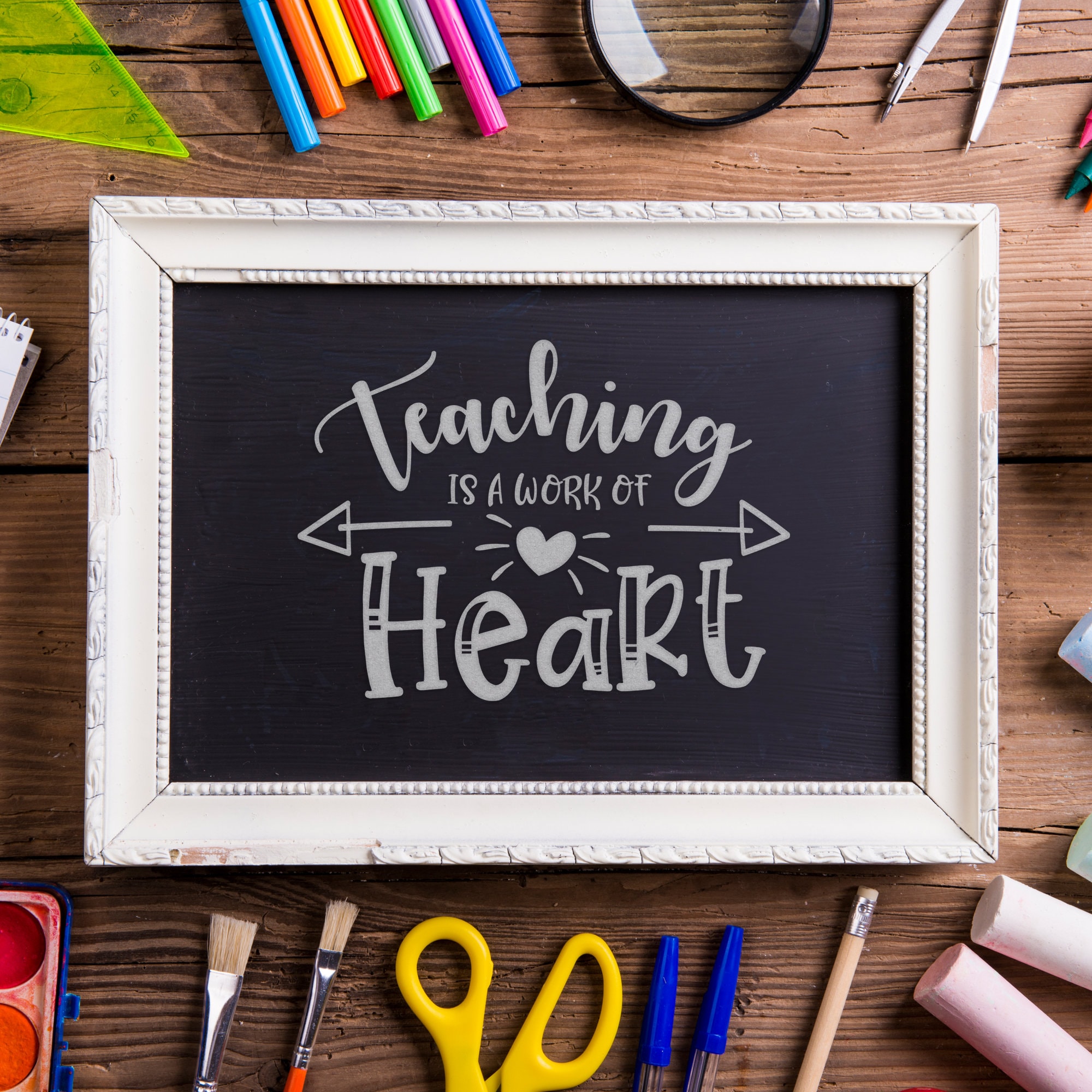 Digital and Printable Overlay Word Art Set Instant Download the Teacher ...