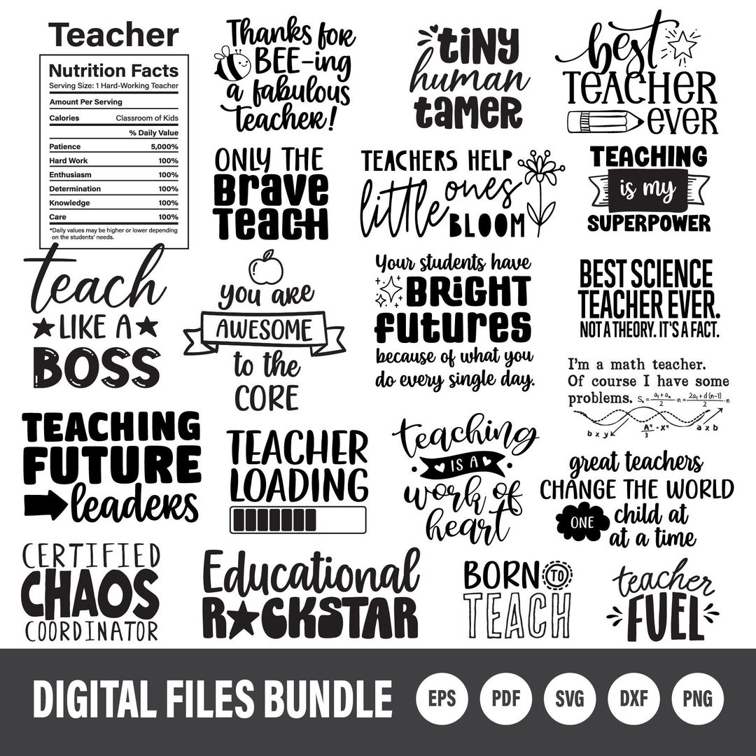 Teacher Appreciation | Commercial Use | Digital and Printable Overlay ...