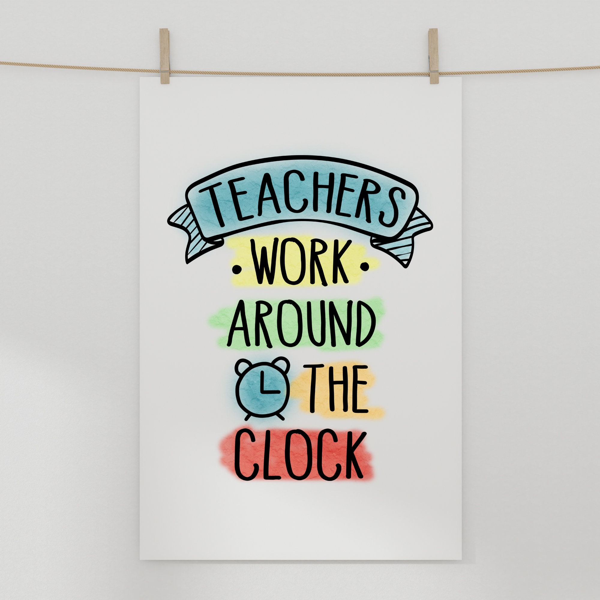 Digital and Printable Overlay Word Art Set Instant Download the Teacher ...