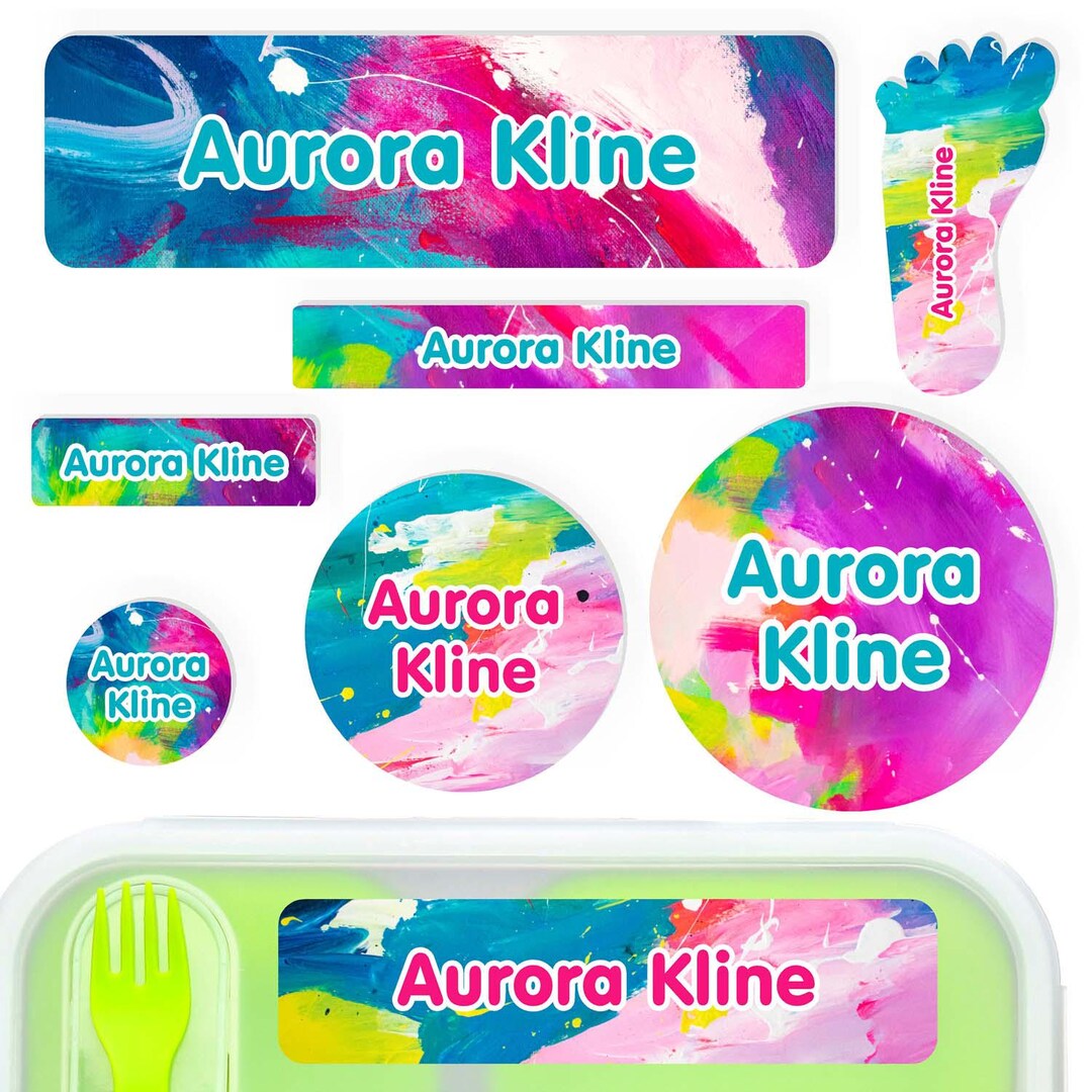 Waterproof Daycare Label Pack | Personalized Name Labels for Daycare ...