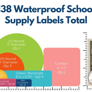 Ultimate School Label Pack, Planets - Etsy
