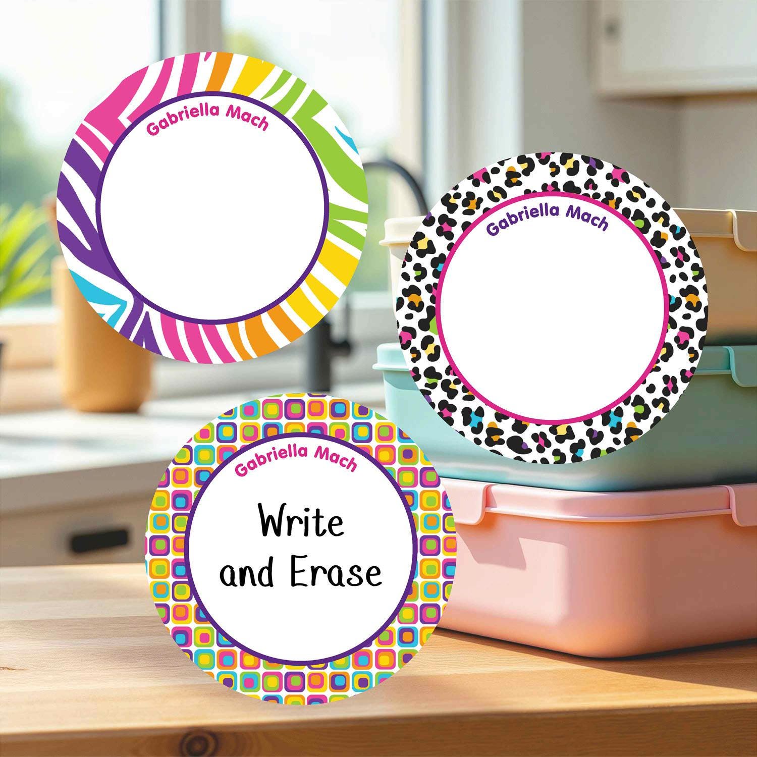 Write-on Labels (6 Sizes) | Reusable Labels | Baby Bottle Labels ...